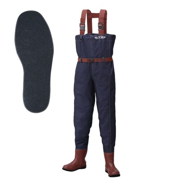 在庫状況：お取り寄せ/2021年06月 発売/◆デニム調生地の透湿チェストウェダー/[VC504LLVICEO]