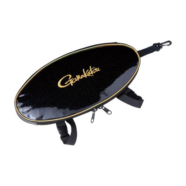 在庫状況：お取り寄せ/お届け：1〜2週間/◆磯受けダモの汚れや臭いを気にせず収納できるタモカバー◆使用後の受けダモの収納にも安心!ロッドケースに素早く、がっちり固定が可能な受けダモケース。◆がまかつ社四ツ折りのタモ枠40〜55cmに対応して...