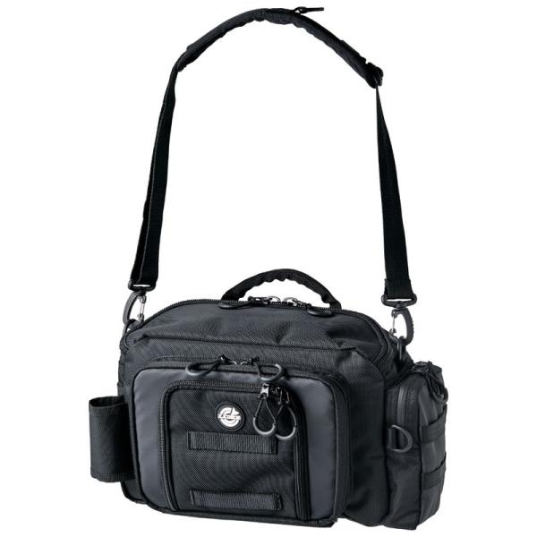 在庫状況：お取り寄せ/お届け：1〜2週間/◆右左肩掛け用。◆使用頻度の高いルアー入れや、糸くず入れに便利なフロントポケット。◆バッグ底にパックロッドケースなどを固定できるボトムストラップベルト搭載。・サイズ：幅390×奥行160×高さ240...