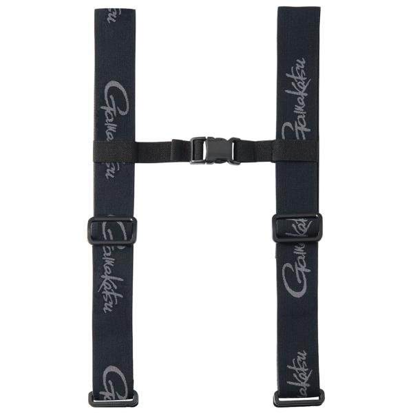 在庫状況：お取り寄せ/お届け：1〜2週間/◆リペアサスペンダー(4点式)◆背面を4点式(Hタイプ) に加えて、フロントをバックル式にしているためベルトがずれにくく、釣行中のずり下がりが軽減します。◆口部をD環仕様でがまかつのオールウェザース...