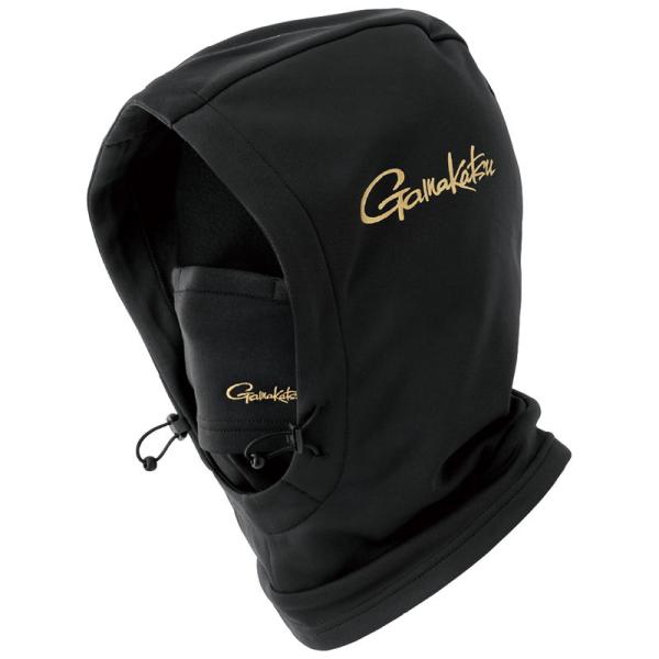 在庫状況：お取り寄せ/お届け：1〜2週間/◆呼吸がしやすく保温性に優れたフード付きネックウォーマー◆頭全体を保温できるフード付きネックウォーマー。◆ドローコードでフードのフィット感を調整可能。/[GM3768ガマカツ]