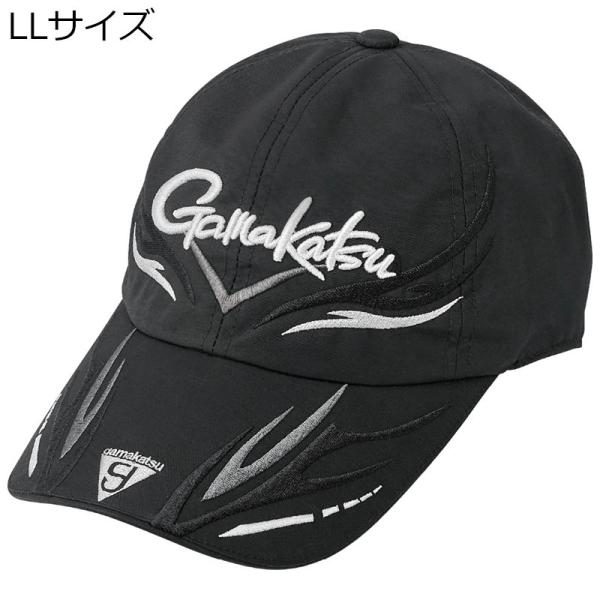 在庫状況：お取り寄せ/お届け：1〜2週間/◆アルテマシールド生地を採用した、6方タイプで使いやすいレインキャップ◆釣りに欠かせない偏光グラスに干渉しないよう、耳上部分をカーブさせた(フィットカーブ)を採用。/[GM9123LLBKBK]