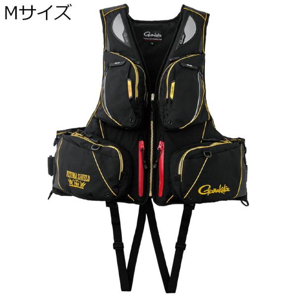 在庫状況：お取り寄せ/お届け：1〜2週間/※止水ファスナーポケットは完全防水仕様ではありません。◆アルテマシールドPROを採用したフローティングベスト/[GM2183MBKGD]