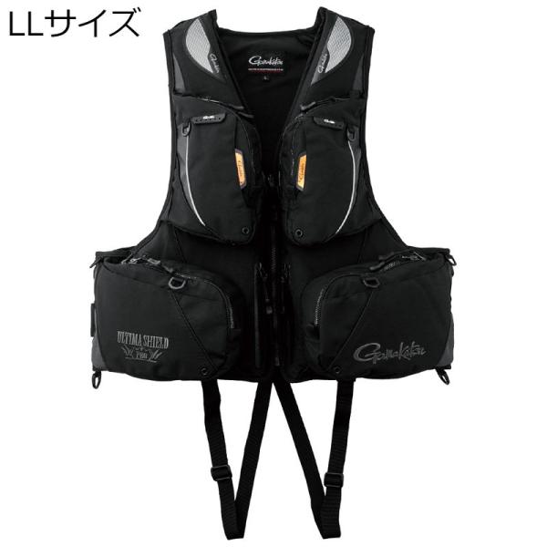 在庫状況：お取り寄せ/お届け：1〜2週間/※止水ファスナーポケットは完全防水仕様ではありません。◆アルテマシールドPROを採用したフローティングベスト/[GM2183LLBKCBN]