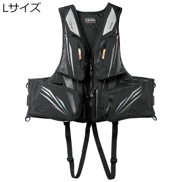 在庫状況：お取り寄せ/お届け：1〜2週間/※止水ファスナーポケットは完全防水仕様ではありません。◆超々耐久撥水加工生地( アルテマシールドPRO )を使ったフローティングベスト/[GM6005LBKBK]