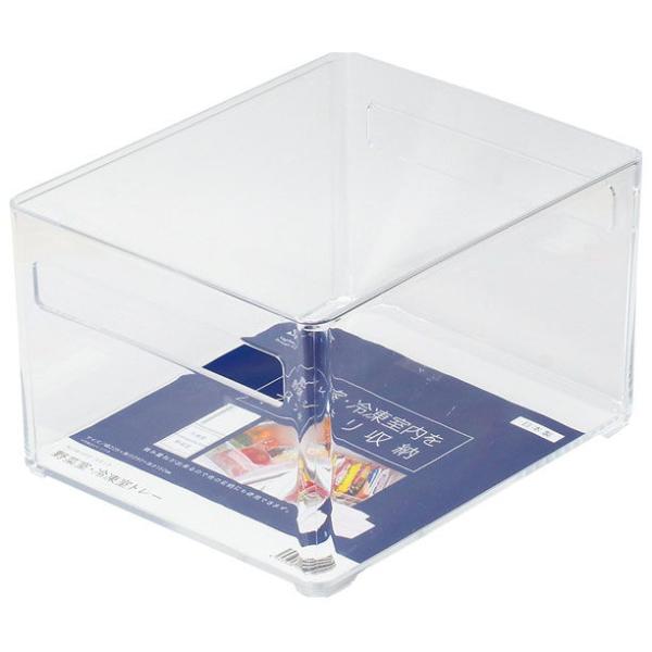 在庫状況：お取り寄せ/◆野菜室・冷凍室内をスッキリ収納◆サイズ(約)：幅205×奥行250×高さ150mm/[HB5559レイトウコトレ]【report】