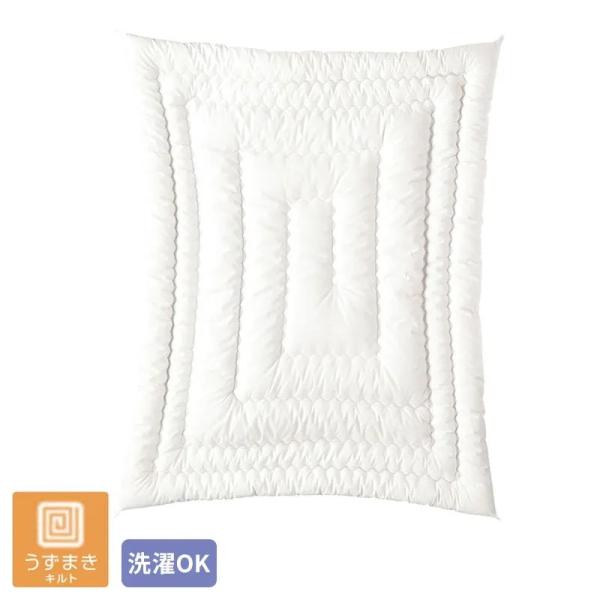 在庫状況：お取り寄せ/お届け：約2週間◆※画像はイメージです。◆洗濯ネットに入れてご家庭洗濯が可能です。◆うずまき状の細かなキルトでホコリの原因にもなるふとんの(わた切れ・片寄り)を防ぎます。◆薄手につくっておりますので、春夏中心にまた秋冬...