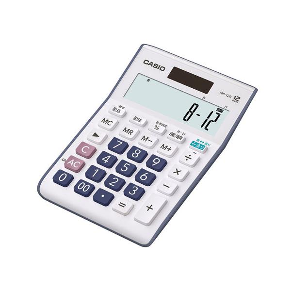 在庫状況：在庫僅少/2017年07月 発売/◆割り算の答えと余りを簡単に算出できる電卓◆調剤薬局や物流倉庫など(余り計算)が必要な業務に最適◆調剤薬局での次回処方日算出などにも役立つ(日数計算機能)/[MP12RN]