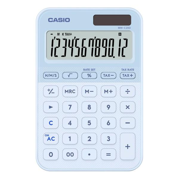 在庫状況：お取り寄せ/2025年12月 発売/◆電卓に、選ぶ楽しさと自分らしさを。/[MWC20DLBN]