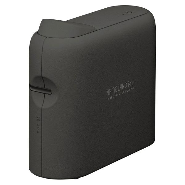 在庫状況：お取り寄せ/2025年11月 発売/※電池は別売です。◆キーボードレスのラベルプリンタ―　スマホ接続モデル◆簡単操作で場所を選ばずラベルが作れる◆18mm幅までのテープが使える/[KLSP10BK]