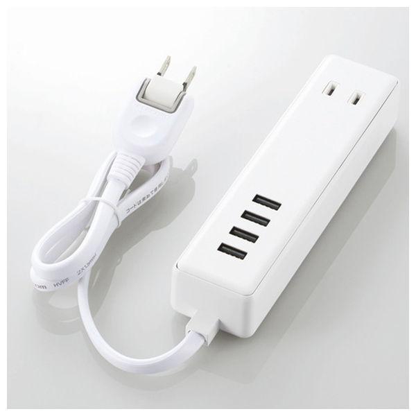 在庫状況：在庫僅少/2019年07月 発売/◆2つのAC差込口と4つのUSBポートが一体になったモバイルUSBタップです。/[MOTU112406WH]