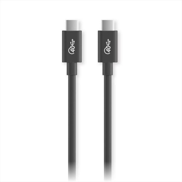 在庫状況：在庫僅少/2020年10月 発売/◆USB-IFの正規認証品のUSB4ケーブルです! ◆最大40Gbpsの高速転送が可能です! ◆USB Power Deliveryによる最大100W (20V/5A)の充電が可能です！/[USB...