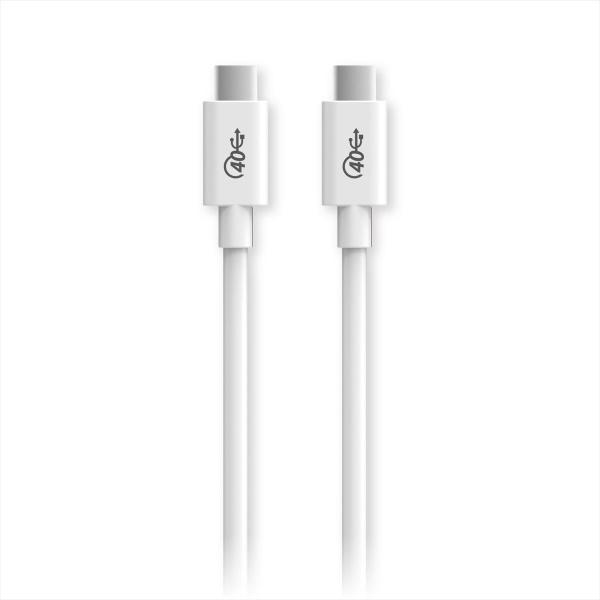 在庫状況：在庫僅少//2020年11月 発売/◆USB-IFの正規認証品のUSB4ケーブルです! ◆最大40Gbpsの高速転送が可能です! ◆USB Power Deliveryによる最大100W (20V/5A)の充電が可能です！/[US...