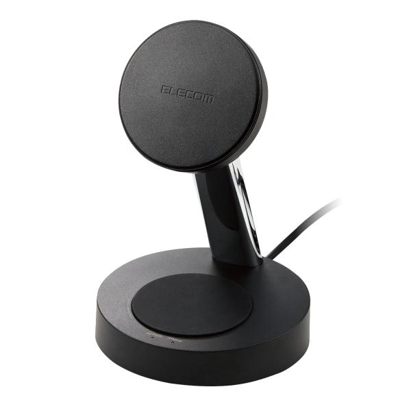 在庫状況：お取り寄せ/3日〜5日で出荷/2022年04月 発売/※本製品は防水構造ではありません。◆MagSafe対応iPhoneシリーズをマグネットで固定し7.5Wで充電ができ、同時にワイヤレス充電対応Airpodsシリーズなども充電でき...