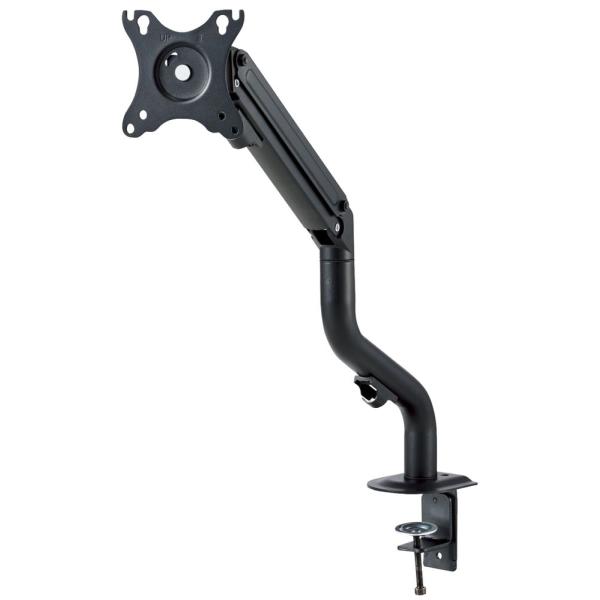 在庫状況：在庫僅少/2023年01月 発売/※対応サイズをお確かめの上、ご購入ください。◆モニターの位置を自由に調整でき、デスクのスペースを有効活用!◆17〜32インチサイズのモニターに対応するロングアームのメカニカルスプリング式シングルモ...