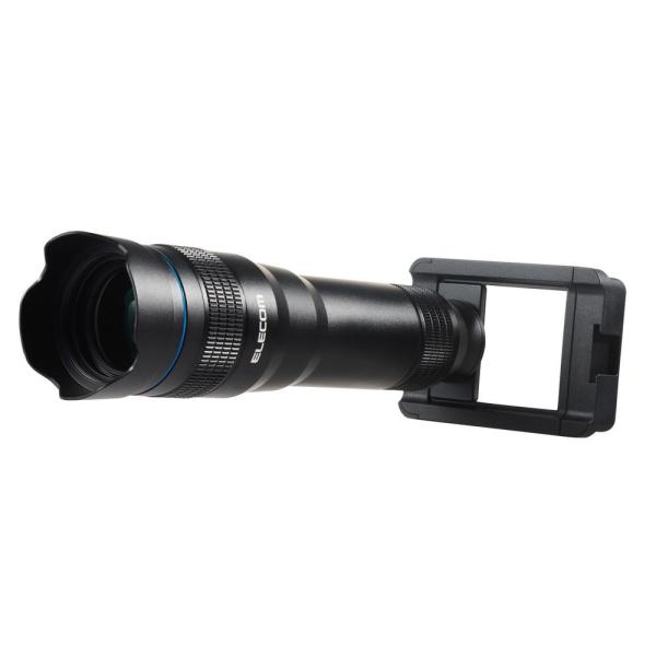 在庫状況：在庫僅少/2024年09月 発売/◆ズームでも高画質撮影ができる!スマートフォンのカメラレンズに合わせて挟むだけで、望遠撮影ができるスマートフォン用カメラレンズ(16倍)です。ライブやスポーツ観戦など、遠くの被写体を高画質で拡大撮...