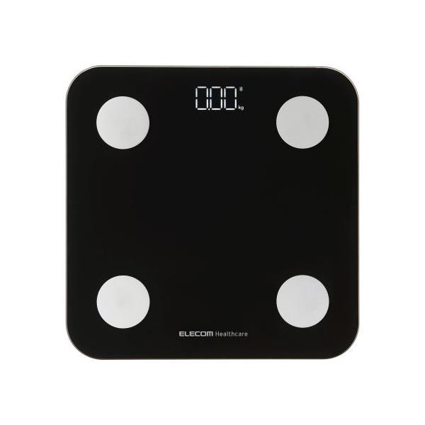 在庫状況：お取り寄せ/2025年10月 発売/※本体の液晶画面には体重のみ表示されます。詳細データを閲覧する際はアプリをご利用ください。◆測定データをアプリにかんたん転送◆専用アプリ(ELECOM Healthcare)で13項目確認可能◆...