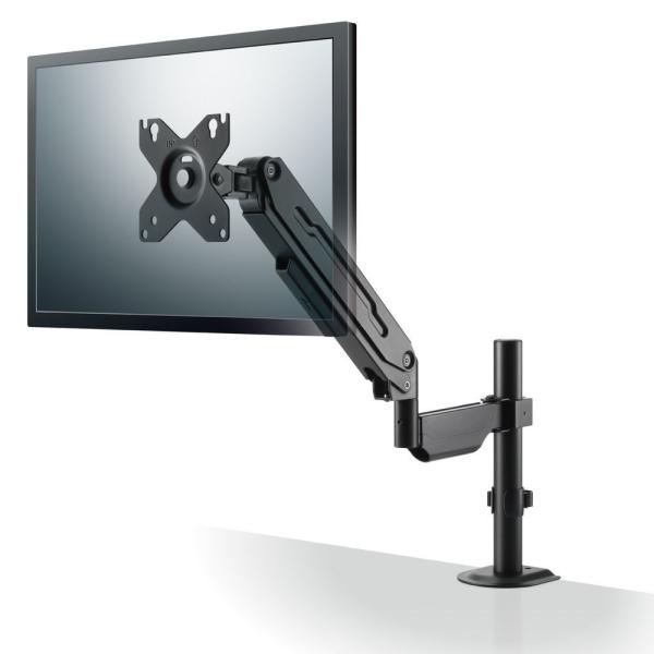 在庫状況：お取り寄せ/2025年06月 発売/※画像は使用イメージです。モニター本体は付属しません。◆ガススプリング式の支柱付きシングルモニターアーム。17〜32インチまでのモニターに対応◆お好みのポジションにセットできる◆軽い力で動かせる...