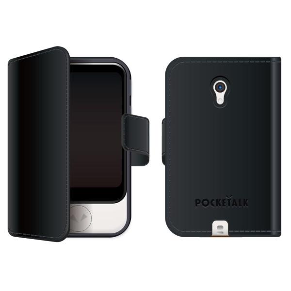 在庫状況：お取り寄せ/2020年07月 発売/※画像は使用イメージです。本体は付属しておりません。◆ポケトーク S専用手帳型ケース/[ポケトクSテチウガタケスクロ]