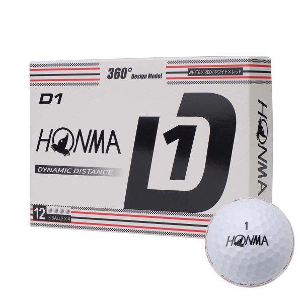 在庫状況：お取り寄せ/※画像はイメージです。◆飛んで、環境にもお財布にもやさしい。◆進化は止まらない!コスパ最強のディスタンス系ボール/[HONMAD1360WHRD]