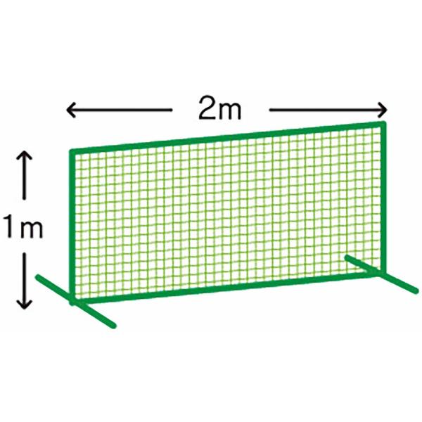 在庫状況：お取り寄せ/3日〜8日で出荷/※当商品は取替用ネットのみとなり、フレームは付属しません。※画像はイメージです。※この商品は 防球フェンス取替用ネット1m×2m です。◆ポリエチレン60本を使用した耐久性に優れた防球ネットの取替用ネ...