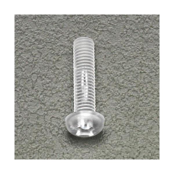 在庫状況：在庫僅少/※画像は代表画像です。※お届けする商品は(M5×40mm 小ねじ(ポリカーボネート/20本))です。◆並目ねじ。◆耐腐蝕、絶縁性。/[EA945AH1540]