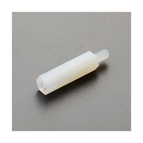 在庫状況：お取り寄せ/3日〜5日で出荷/※画像は代表画像です。※お届けする商品は(M3×6.0mm 六角雄ねじスペーサ(ナイロン/10個))です。◆六角雄ねじスペーサです。/[EA949XA25]