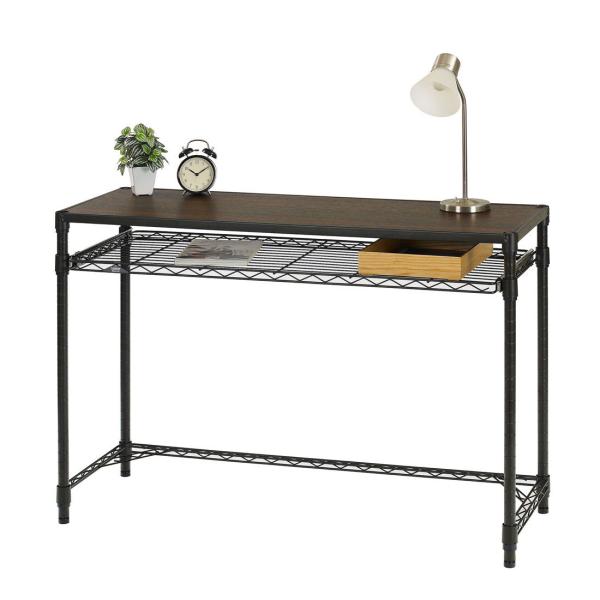 在庫状況：お取り寄せ/お届け：約1週間/万一、初期不良があった場合は必ず商品到着後1週間以内にJoshin web事務局までご連絡ください。◆板が上品で優しい印象の木目調デスク。◆使いやすいゆったりワイドの幅約111cmサイズ。勉強机やPC...