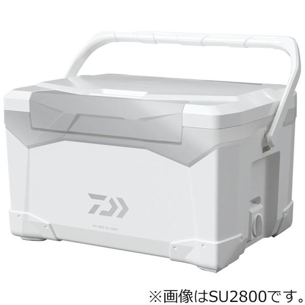 在庫状況：在庫僅少/2023年05月 発売/◆ダイワのフラッグシップクーラーボックスのプロバイザーシリーズが進化を遂げ完全リニューアル新登場!◆更に剛性がアップした座れる頑丈(マッスルボディ)◆開閉便利なワンハンドオープン、取り外し可能でお...