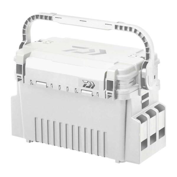 在庫状況：在庫あり/2023年04月 発売/◆ハンドルストッパー搭載! 持ち運びもラクラク 多釣種で使い易い汎用サイズ!◆持ち運び時にロッドスタンドやボックス内の重量バランスによる傾きを防ぐハンドルストッパーを採用◆上蓋がトレースタンドとし...