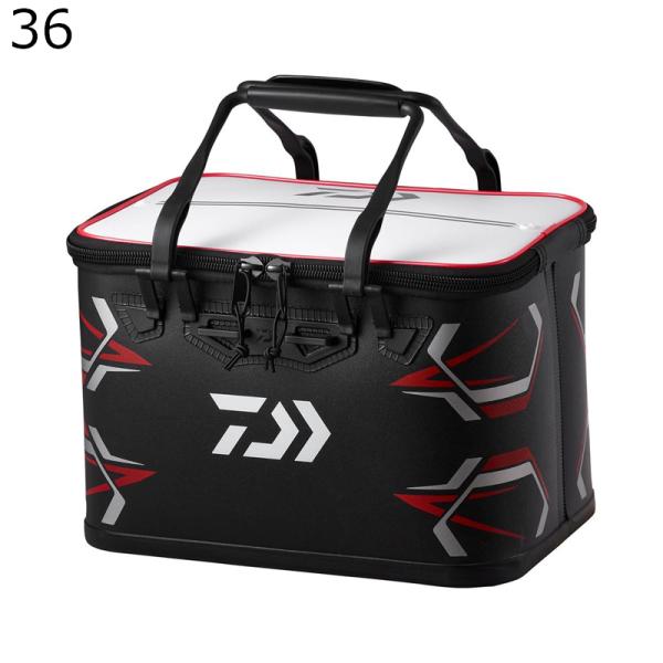 在庫状況：お取り寄せ/2024年10月 発売/◆簡易コマセプレスボードを標準装備!実用性のある機能を搭載したセミハードバッカン!・サイズ(約)：幅36×奥行24×高さ24cm/[08510192ダイワ]