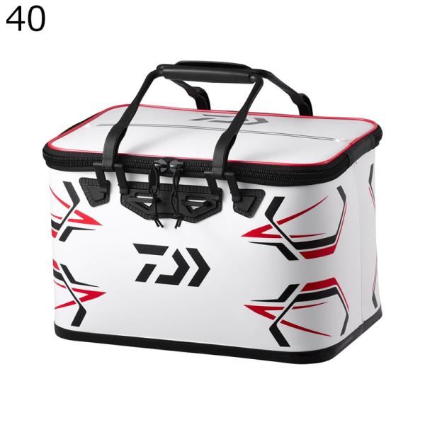 在庫状況：お取り寄せ/お届け：1〜2週間/2024年10月 発売/◆簡易コマセプレスボードを標準装備!実用性のある機能を搭載したセミハードバッカン!・サイズ(約)：幅40×奥行26×高さ26cm/[08510196ダイワ]