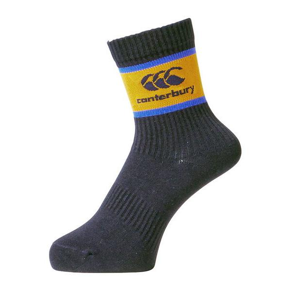 在庫状況：お取り寄せ/◆配色のライン使いでロゴをアクセントにしたコットン素材ベースのジュニアサイズミドルソックスです。/[CCCASJ040282921]