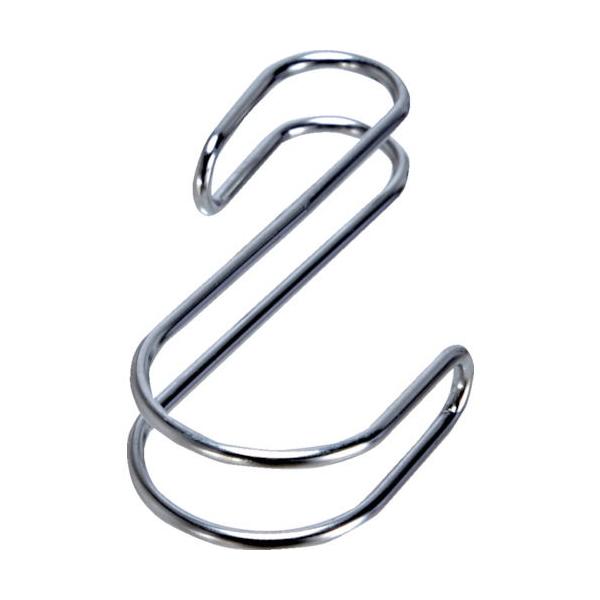 在庫状況：お取り寄せ/取引先在庫あり3日〜5日で出荷/◆横ブレしにくいS字フックです。◆上下内径が違うフックがついており使い分けが可能です。◆ステンレス製でサビに強いです。/[WSH100トラスコ]