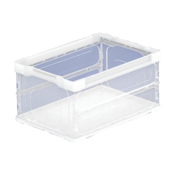 在庫状況：お取り寄せ/取引先在庫あり3日〜5日で出荷/◆同一寸法で最軽量のオリコンです。(トラスコ社スケルコン比較)◆最大で5段まで積み重ねが可能です。◆透明なので中身が見えやすいです。/[TRLS40TM]