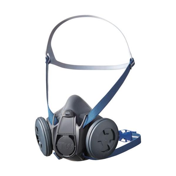 在庫状況：お取り寄せ/取引先在庫あり3日〜5日で出荷/※提供不可：chemSHERPA、SDS、ミルシート◆前方への張り出しを抑えた作業性の良い接顔体形状で、視野が広く、溶接面や保護めがねも併用できます。◆コンパクトな設計のマスクです。◆フ...