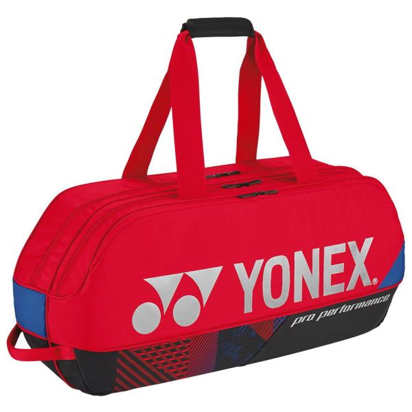 在庫状況：お取り寄せ/2024年01月 発売/◆正面ポケット、ケアツールポケット、貴重品ポケット(内部起毛素材)◆ラケット2本収納部屋◆YKKファスナー/[YOBAG2401W651]