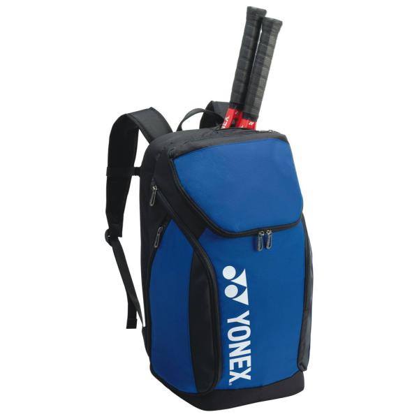 在庫状況：お取り寄せ/2024年01月 発売/※画像はイメージです。◆サイドポケット2個、貴重品ポケット、シューズポケット、500mlペットボトル収納ポケット◆ラケット2本収納部屋◆YKKファスナー、チェストベルト、撥水/[YOBAG240...