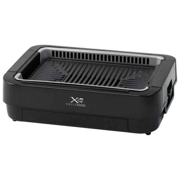 在庫状況：在庫あり/◆よりコンパクトで本体も分解出来て洗いやすい◆独自のX形状と吸煙ファン+不織布フィルター搭載◆プレートは裏面もフッ素コート＆ヒーター埋込式/[YGMEFX100B]