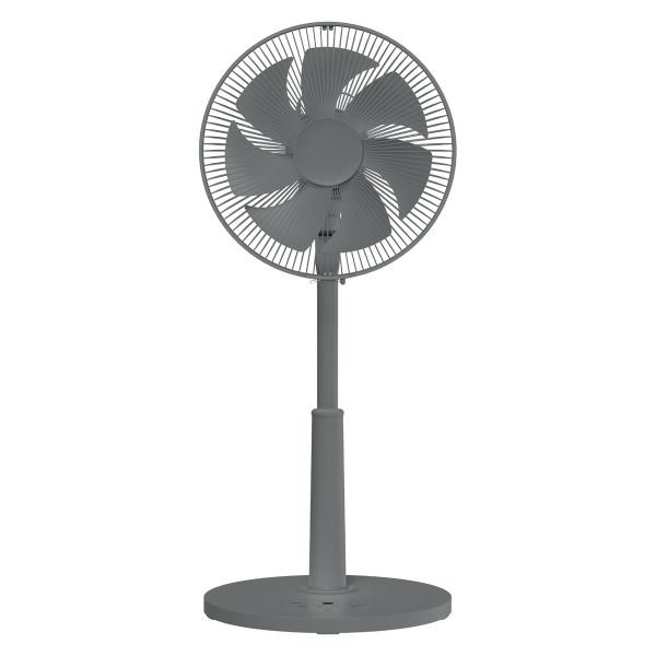 在庫状況：在庫僅少//◆(どこでも)使える(もしも)に備える、モバイルバッテリー対応のリビング扇風機・本体寸法：幅355×奥行355×高さ645〜830mm・羽根径：300mm/7枚羽根/[RLXCP031H]