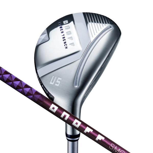 在庫状況：お取り寄せ/2025年03月 発売/※画像はイメージです。※本製品は ONOFF UTILITY WINGS LADY #6 です。◆新パワートレンチ設計で飛距離UP◆ダフリ軽減設計◆番手別設計・シャフト：SMOOTH KICK ...