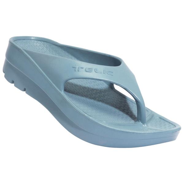 在庫状況：お取り寄せ/◆TELIC(テリック)　雲を歩くような履き心地。◆定番モデル(FLIP FLOP)の厚底バージョン。/[WFLIPFLOPPBL]