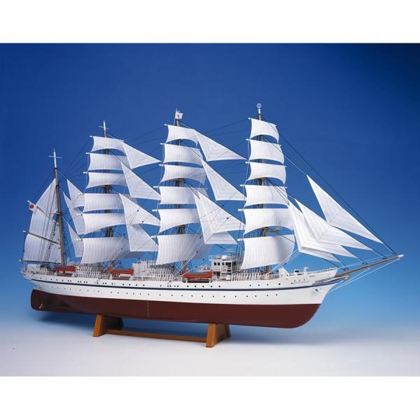 在庫状況：お取り寄せ/※画像はイメージです。実際の商品とは異なる場合がございます。ウッディジョー 1/160 日本丸(帆付) です。