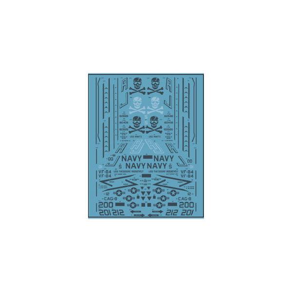 在庫状況：お取り寄せ/2018年06月 発売/※画像はイメージです。実際の商品とは異なる場合がございます。モデルカステン 1/48 F-14Aトムキャット"ジョリーロジャース"ロービジVer.です。