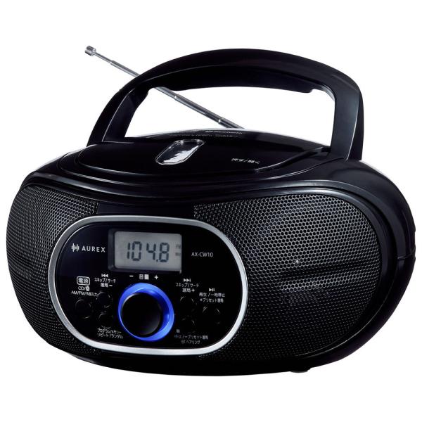 在庫状況：在庫僅少//2026年04月 発売/◆便利なBluetooth受信機能搭載でかんたんワイヤレス再生◆CDのリピート、プログラム、ランダム再生が可能◆対応規格：CD、ラジオ、Bluetooth/[AXCW10K]