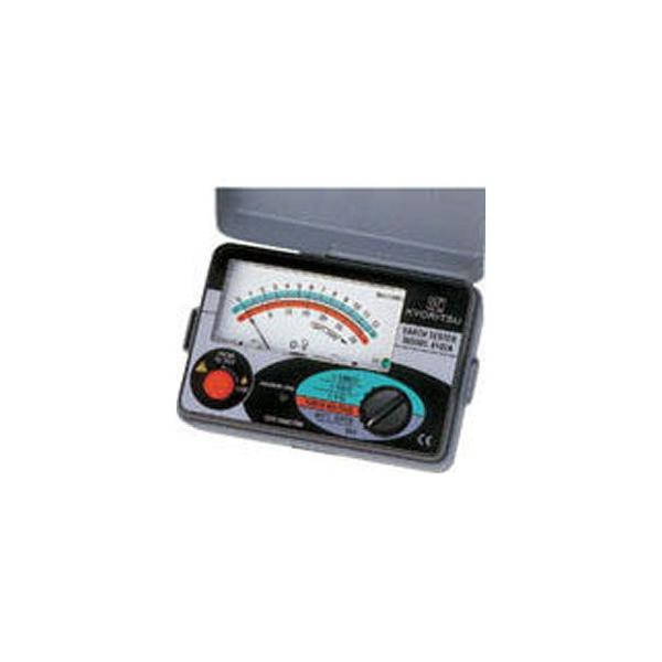 在庫状況：お取り寄せ/取引先在庫あり3日〜5日で出荷/◆簡易測定(2極法)に対応したアナログアーステスタです。◆A〜D種(3極法)の測定も可能です。/[MODEL4102AH]