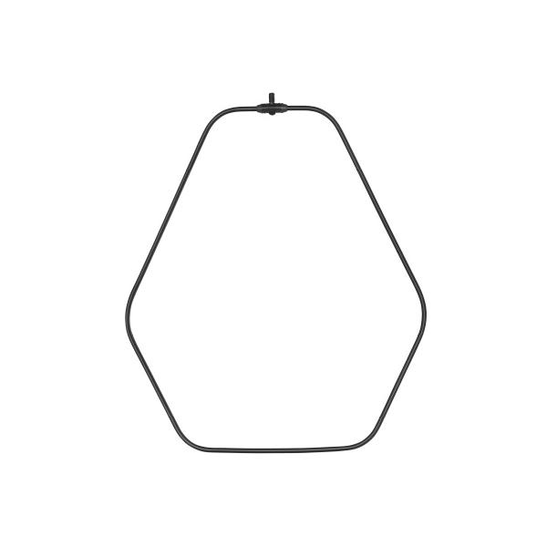 在庫状況：在庫僅少/◆メジャークラフトが提案するヘキサゴンフレーム採用、ランディングネットシリーズ。◆独自の6角形(ヘキサゴン)形状採用◆1ピースフレームで安定感と強度を実現・サイズ(約)：670×580mm/[MCHN1LBK]