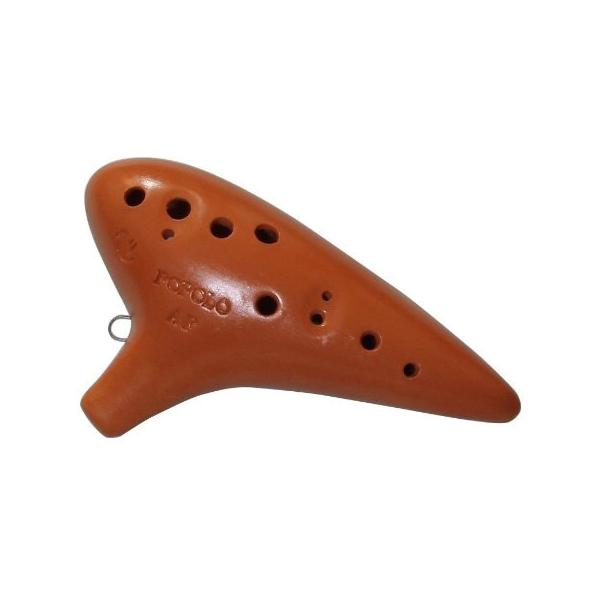 在庫状況：お取り寄せ/※陶器製ですので衝撃により破損いたします。取り扱いには十分お気をつけ下さい。また、ハンドメイドになるためお届けにかなりのお日にちを頂く場合がございますので、あらかじめご了承願います。◆POPOLOオカリナのエントリーモ...