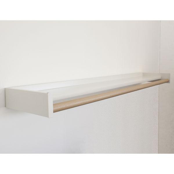 在庫状況：お取り寄せ/7日〜10日で出荷/※取り付けには下地探しやドリル等専用の工具が必要です。◆かける、おく、みせる。◆すでにあった風景からの発想◆インテリアにも、収納にもなる物干し/[WALLYW1650MWバチ]