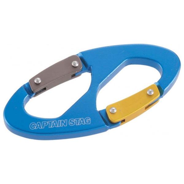 在庫状況：お取り寄せ/お届け：約2週間/◆ダブルカラビナ(ブルー)/[UM1871キヤプテンスタツグ]